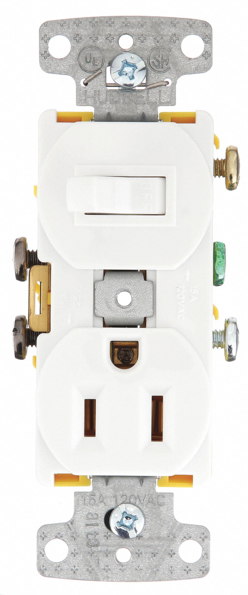 Switch and Outlet, Toggle Switch, Combination Device - 49YZ81|RC108W ...