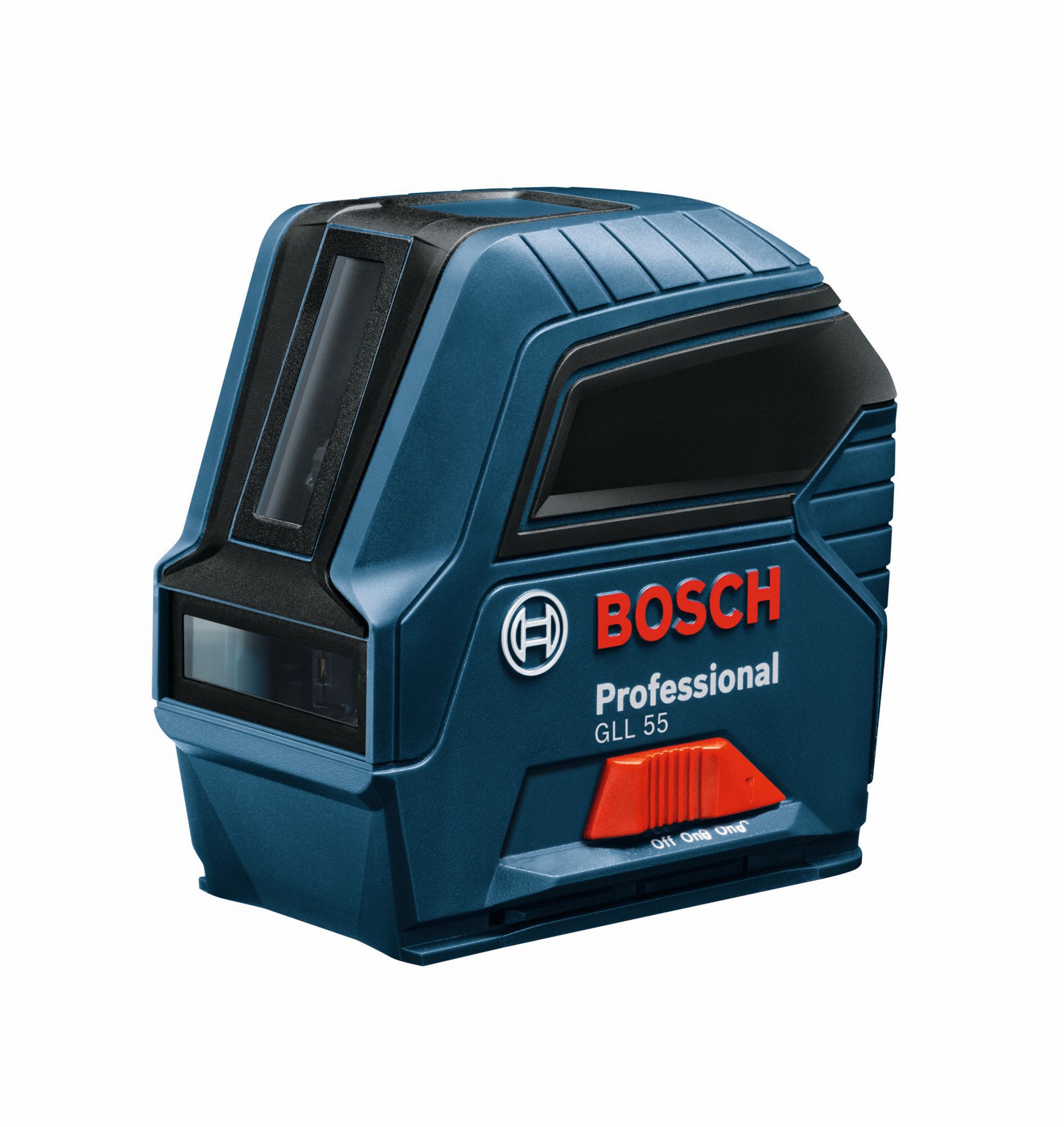BOSCH, 2 Lines and 0 Dots, Red Beam, Cross Line Laser - 49Z234|GLL 55 ...