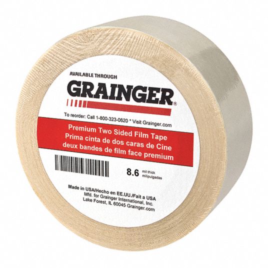 8.5 mil Tape Thick, UPVC, Film Tape - 49Z355|TC290 - Grainger