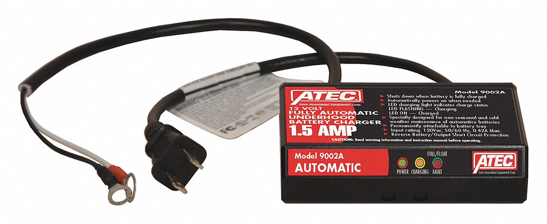 ATEC Battery Charger and Maintainer: Maintaining, Auto, For AGM/Deep ...