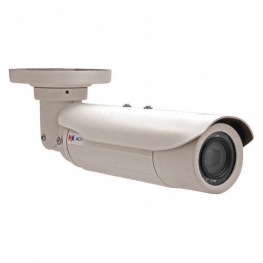 ACTI, Bullet, Zoom, IP Camera - 49Z446|E417 - Grainger
