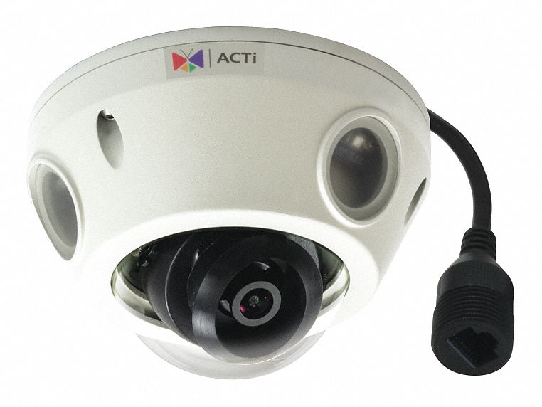 ACTI, Dome, Fixed, IP Camera - 49Z449|E933 - Grainger