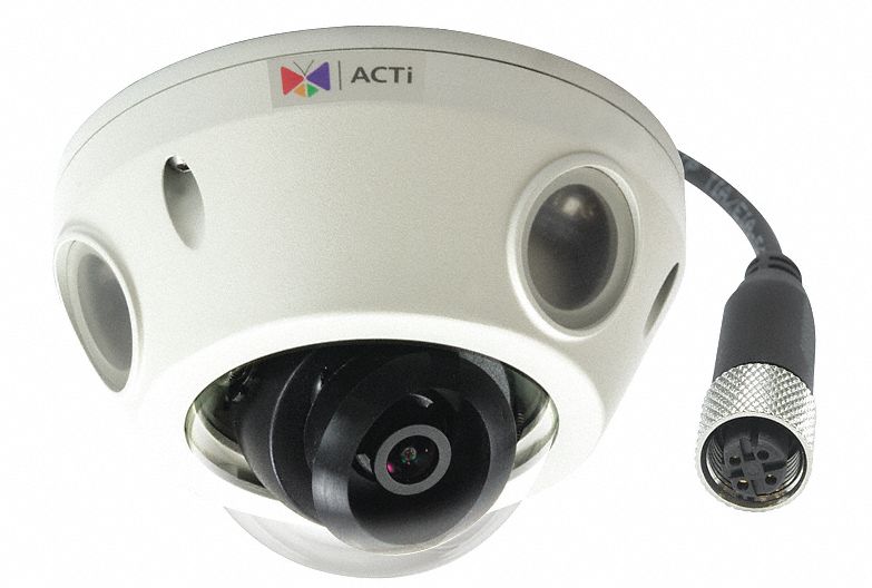 ACTI, Dome, Fixed, IP Camera - 49Z450|E933M - Grainger