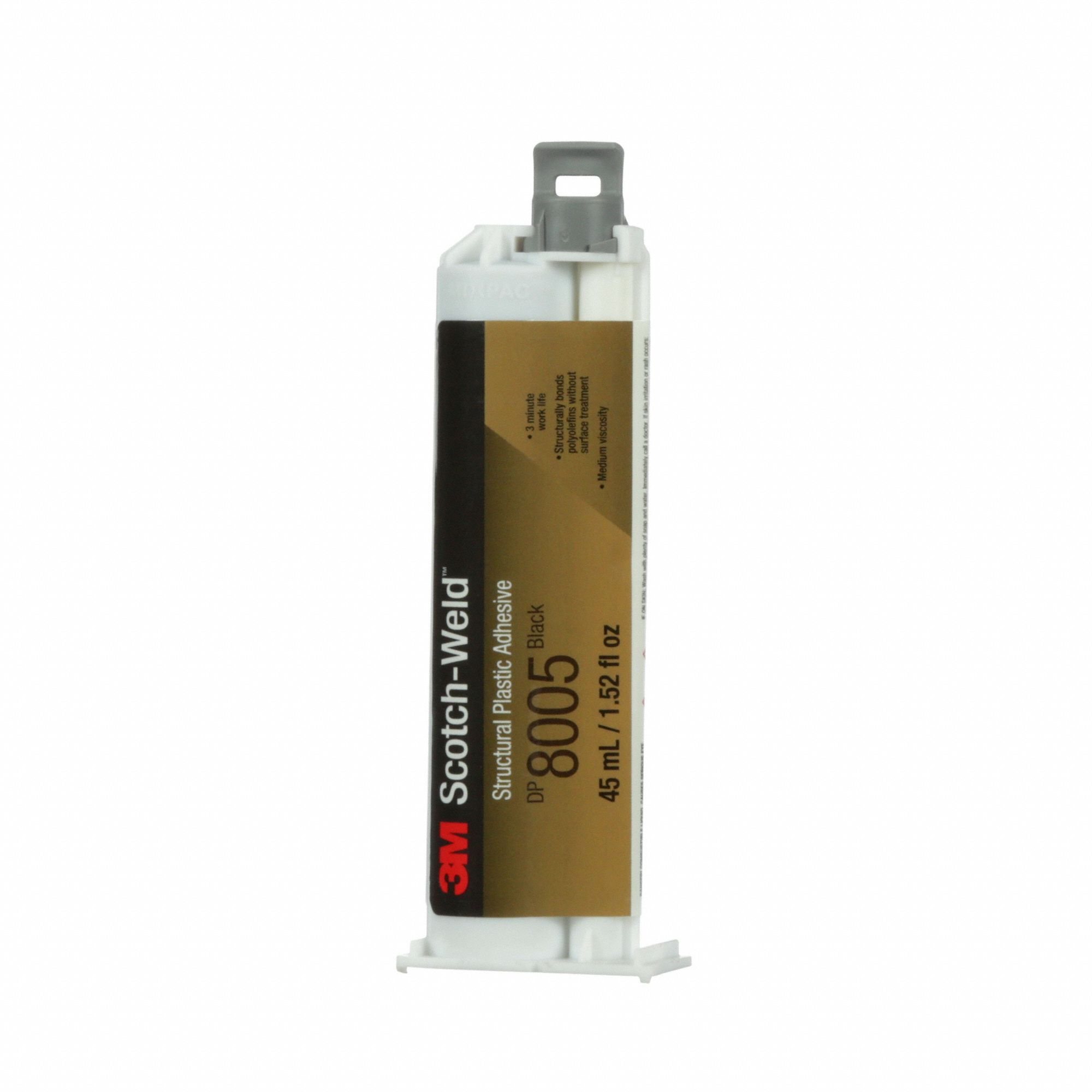 3M Acrylic Adhesive: DP8005, Ambient Cured, 45 mL, Dual-Cartridge ...