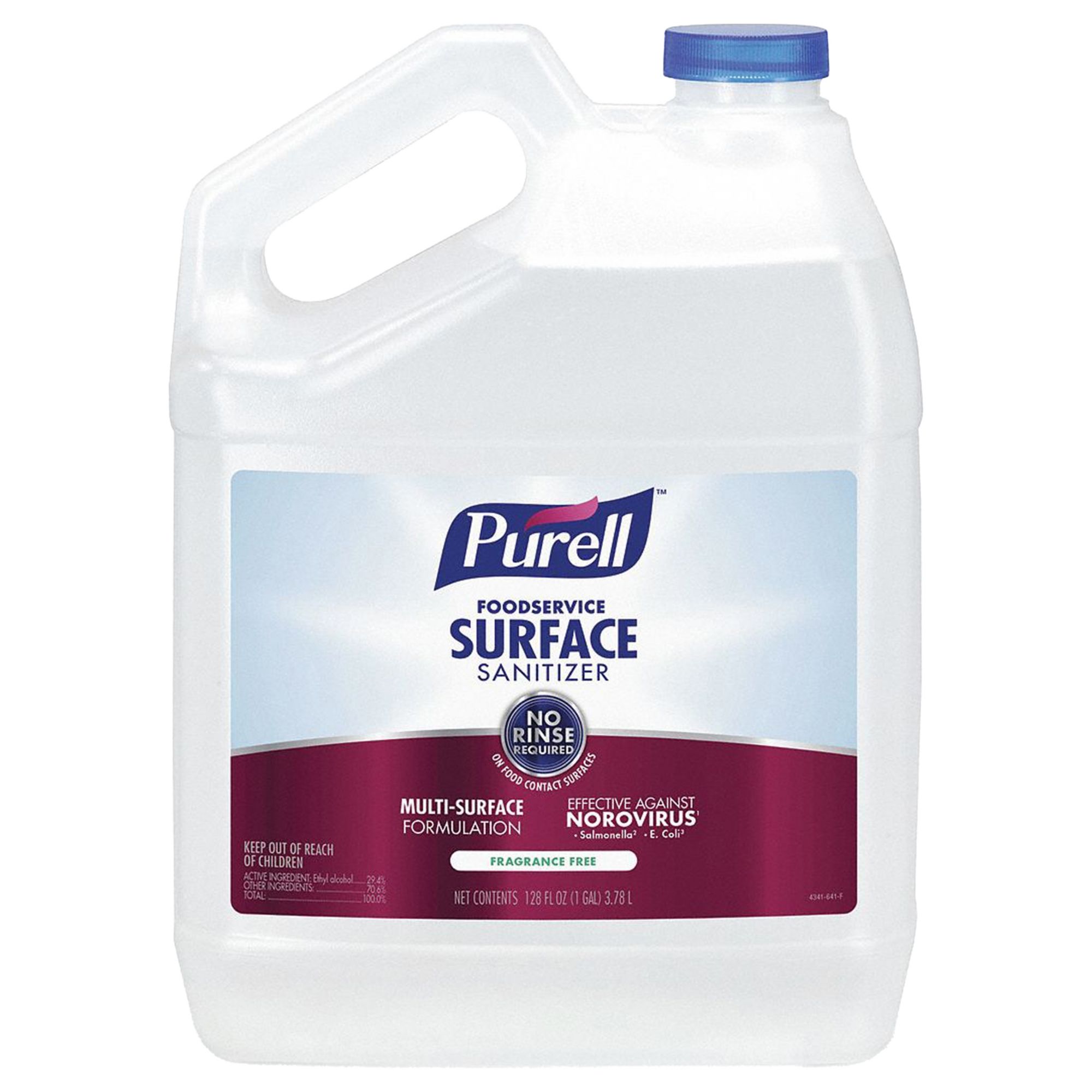 PURELL, Jug, Ready to Use, Sanitizer - 49Z654|4341-04 - Grainger