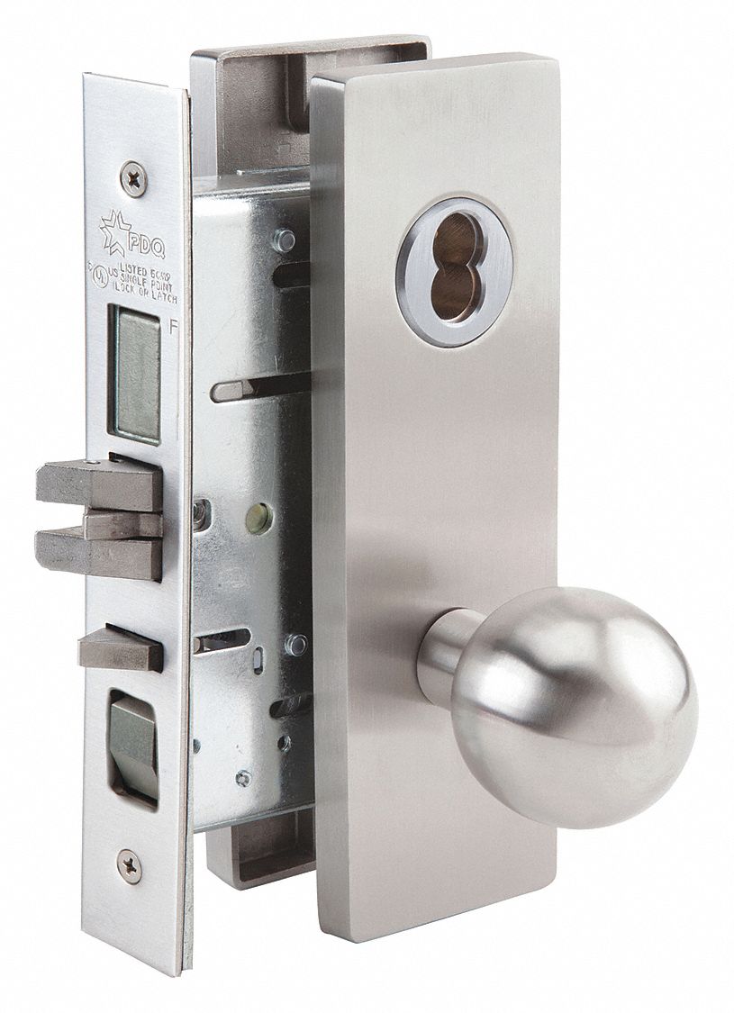 ABILITY ONE, 5340-00-NIB-0267, Mortise Lockset - 49Z699|5340-00-NIB ...