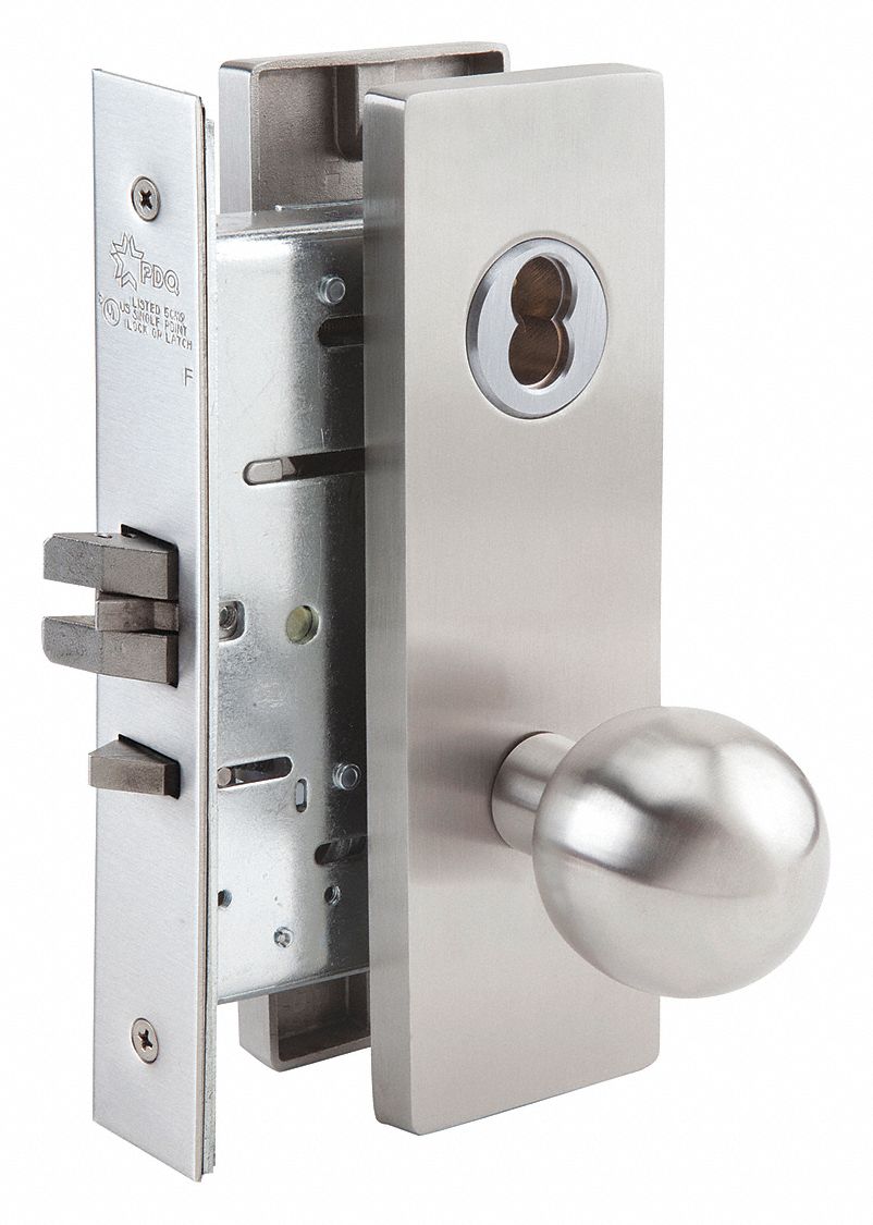 ABILITY ONE, Passage Knob Locksets, Stainless Steel, Door Lockset ...