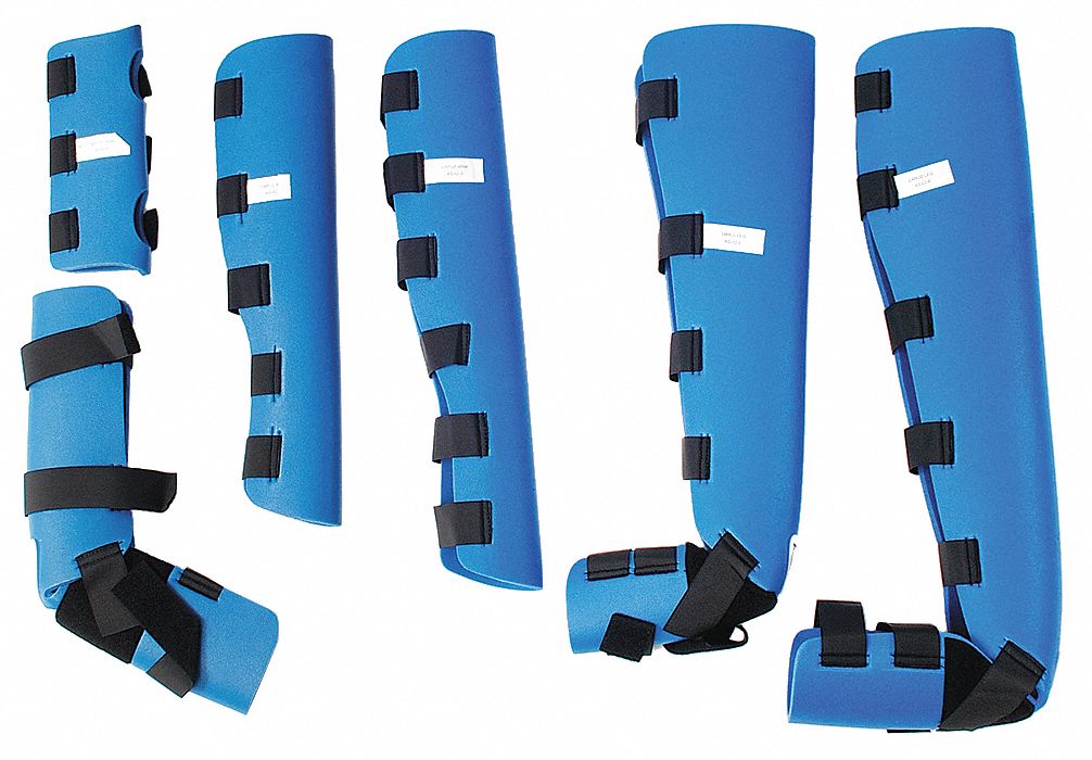 MEDSOURCE Férula , EspumaAzul , 27" L x 4" An - Férulas - 49Z886 | MS ...