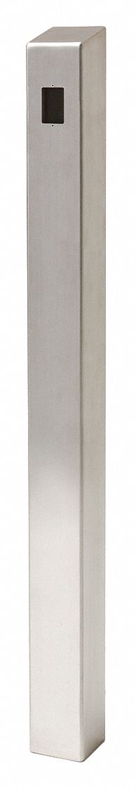 PEDESTAL PRO Entry Pedestal, 48"H, Stainless Steel - 49Z905|ADA ...