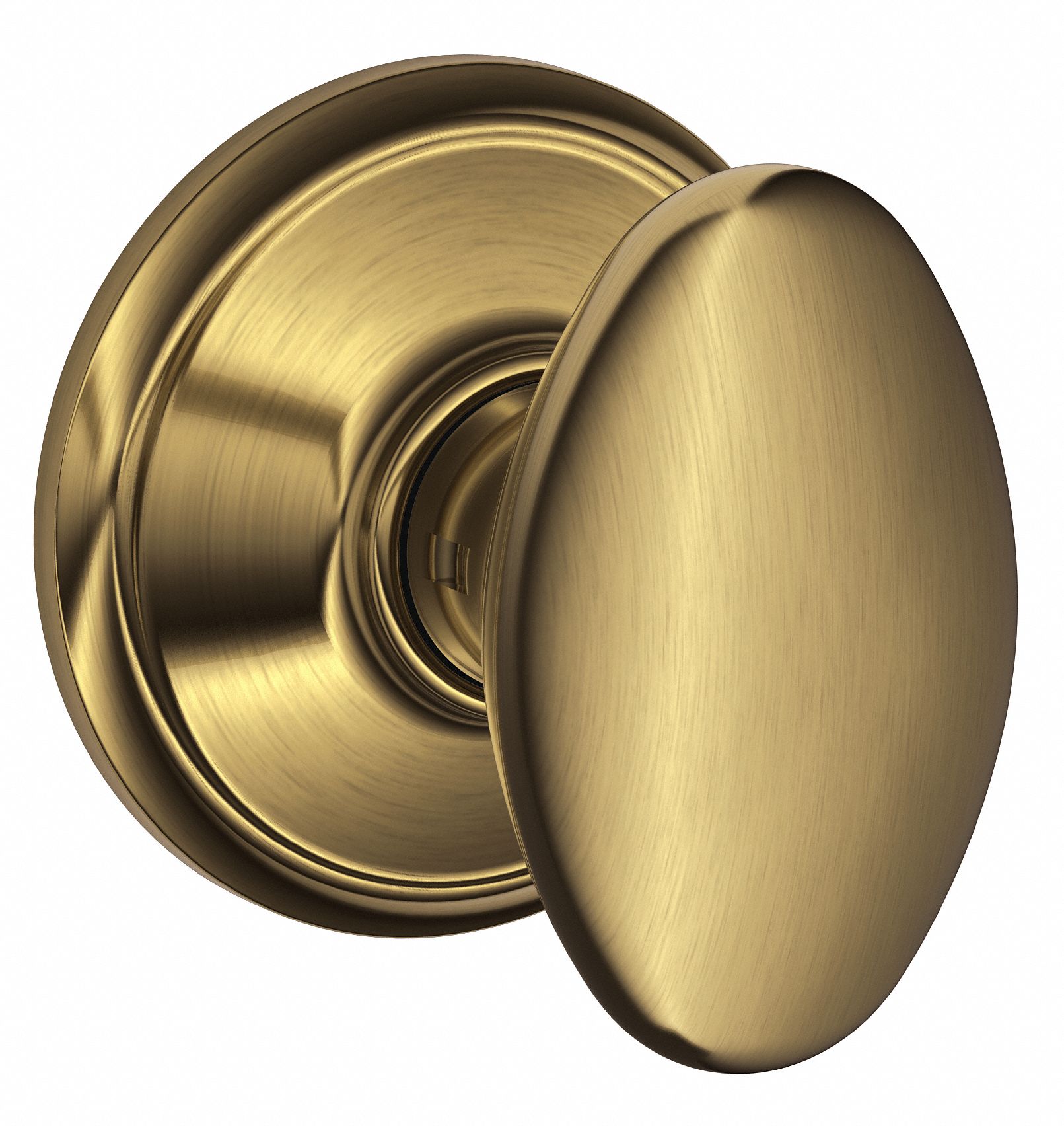 SCHLAGE, Passage Knob Locksets, Brass, Door Lockset - 49ZD61|F10 SIE ...