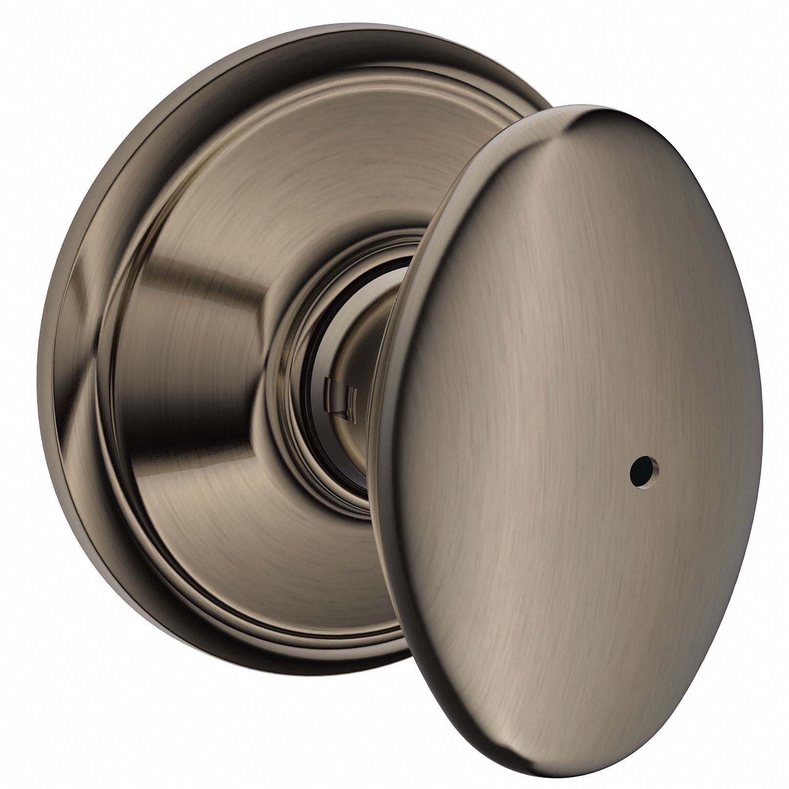 SCHLAGE, Privacy Knob Locksets, Nickel, Door Lockset - 49ZF89|F40 SIE ...