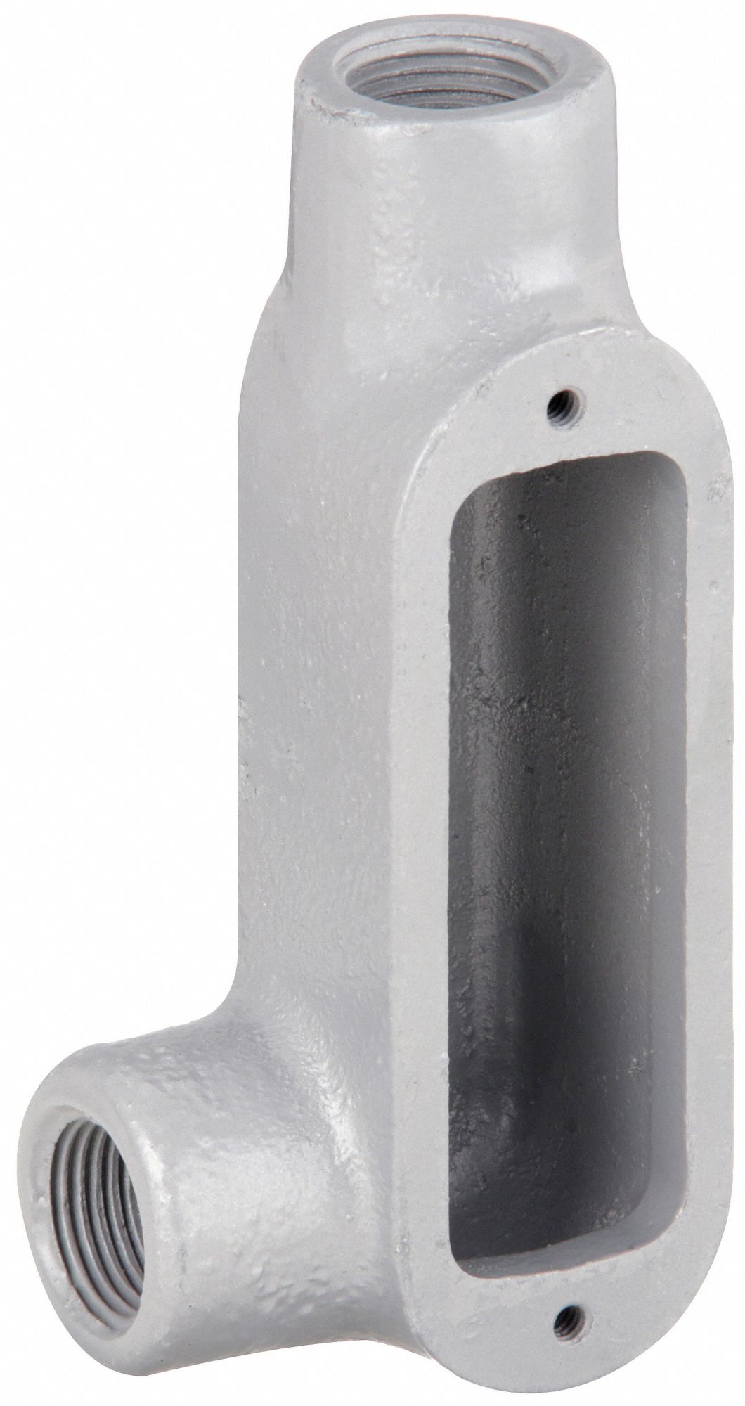 HUBBELL KILLARK CONDUIT BODY,5.0 CU. IN CAPACITY,LL BODY - Metallic ...