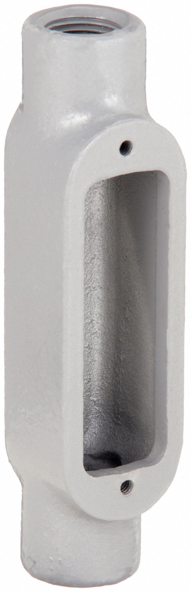 Iron, 1/2 in Trade Size, Conduit Outlet Body - 49ZW48|C18 - Grainger