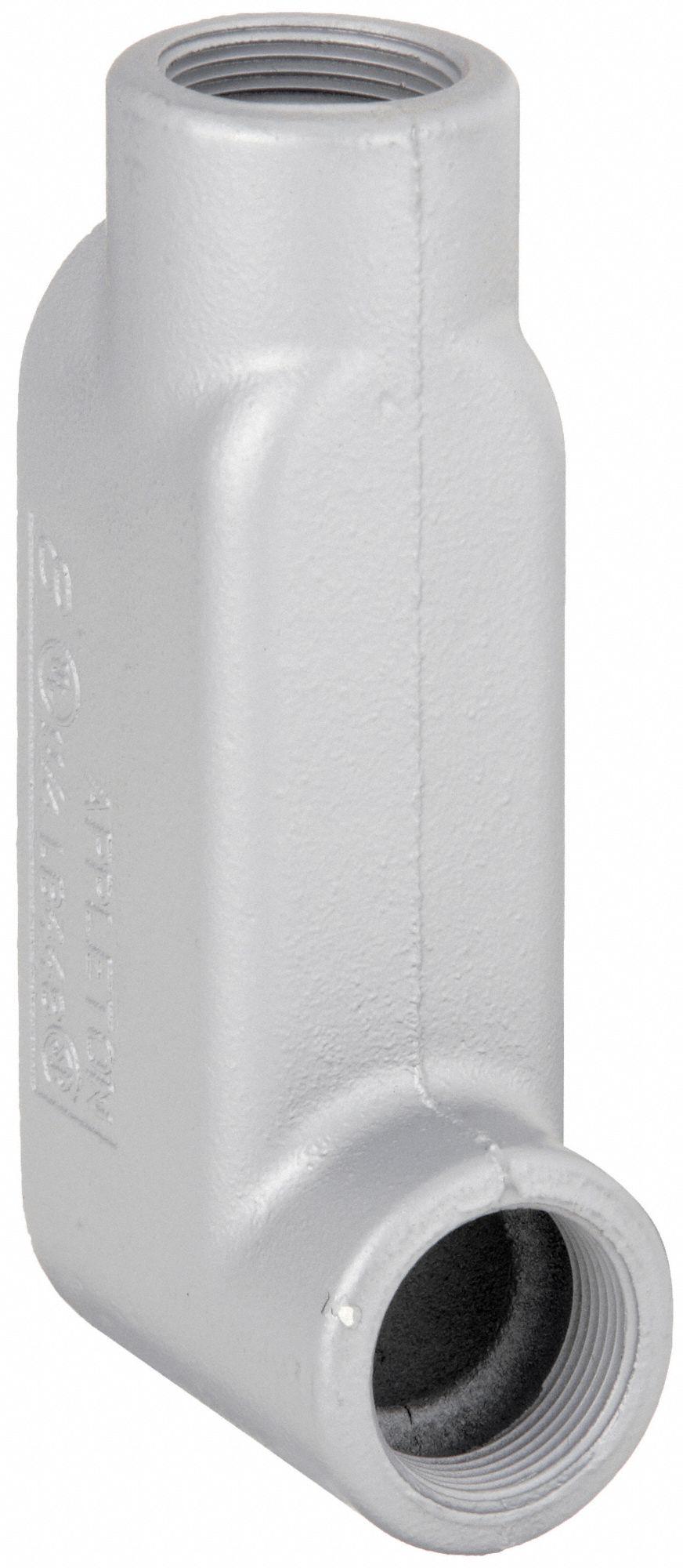 HUBBELL KILLARK Conduit Outlet Body: Iron, Powder Coated, 4 in Trade ...