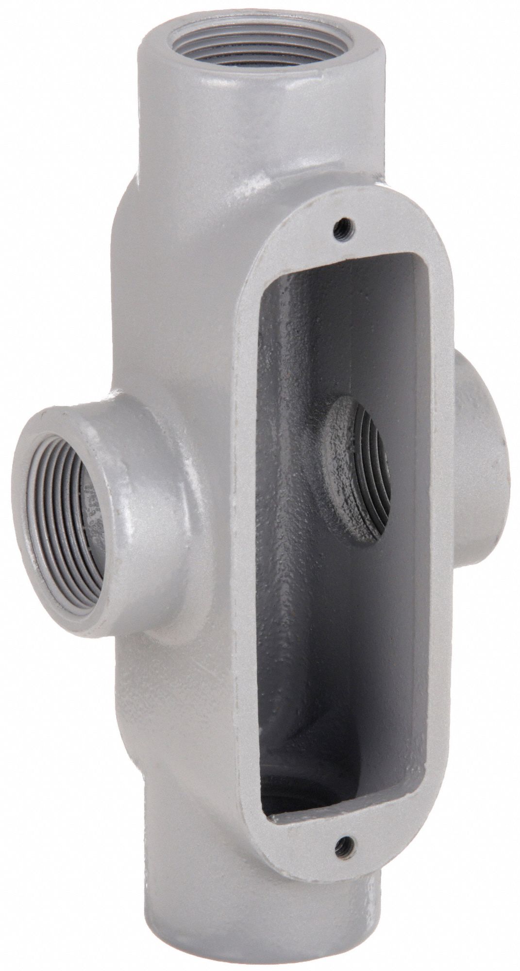 Iron, 1 1/4 in Trade Size, Conduit Outlet Body - 49ZX37|X448 - Grainger