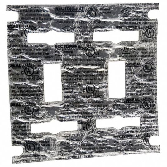 METACAULK, 0.11 in Overall Wd, 3 hr Fire Rating, Firestop Sheet ...