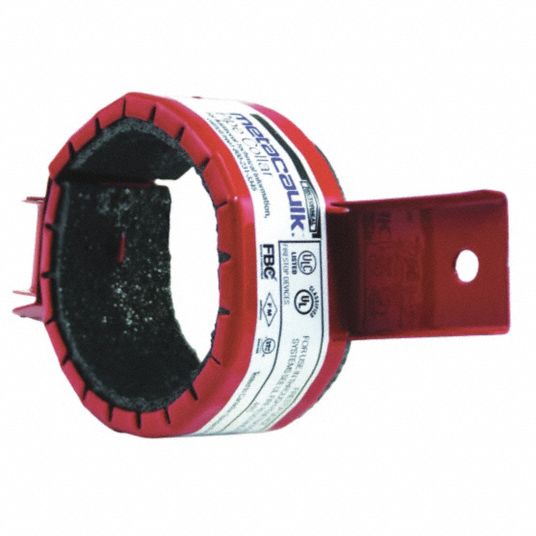 METACAULK, Pipe Collar, 2 in For Pipe Size, Firestop Pipe Collar ...