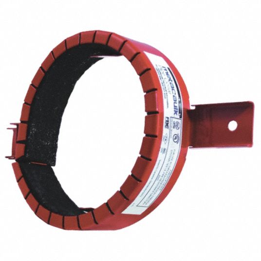 METACAULK, Pipe Collar, 3 in For Pipe Size, Firestop Pipe Collar ...