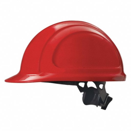 HONEYWELL NORTH, Red, No Graphics, Hard Hat - 49ZZ12|N10R150000 - Grainger