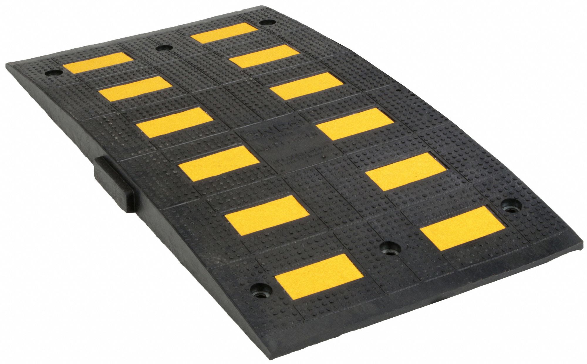 Rubber, Black/Yellow, Speed Hump - 49ZZ29|GNRS350VYB - Grainger