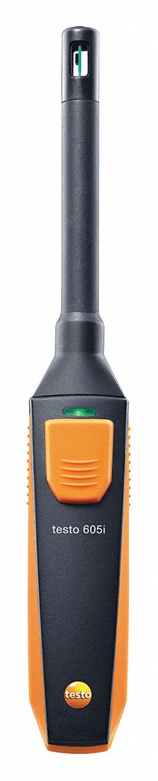 TESTO Thermohygrometer, Bluetooth 4.0 - 49ZZ56|0560 1605 01 - Grainger