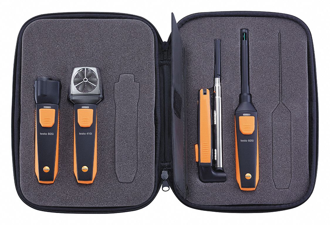 TESTO, Wireless HVAC System Kit - 49ZZ61|0563 0003 - Grainger