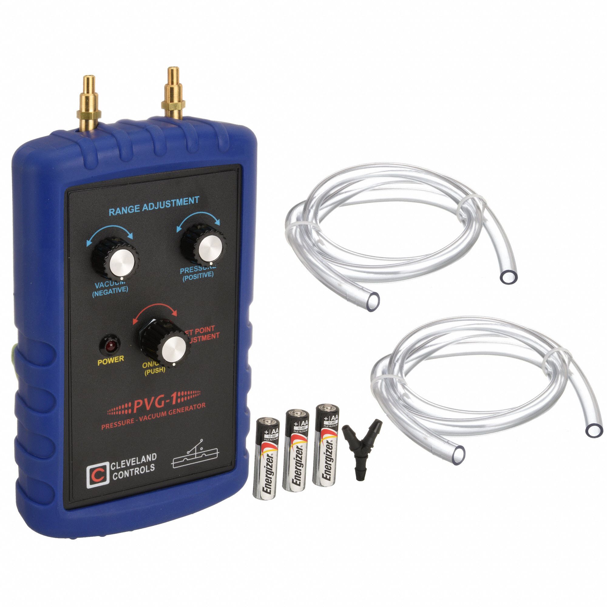 CLEVELAND CONTROLS Pressure/Vacuum Generator: For Manometer/Multimeter ...