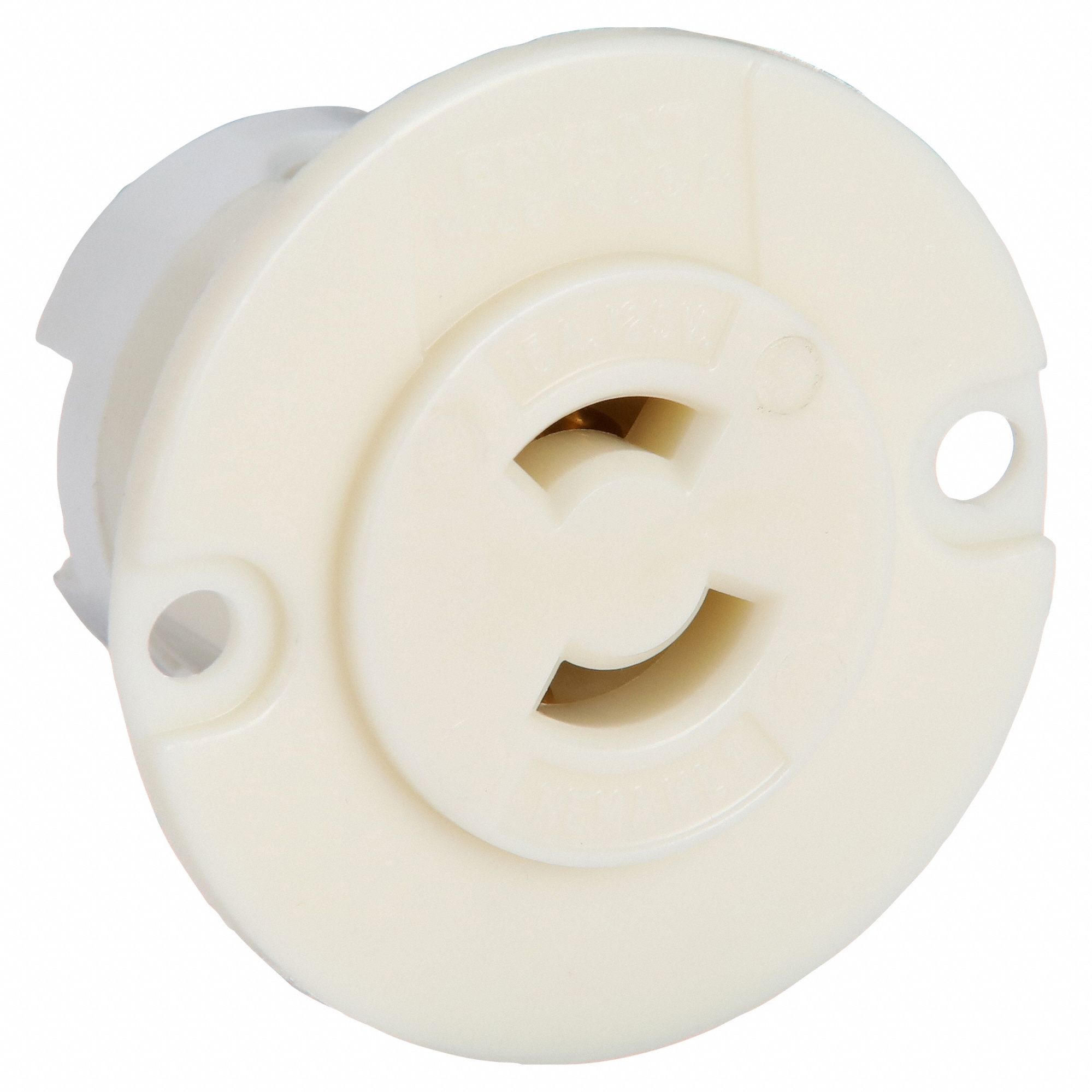 ML1-15R, 15 A, Midget Locking Flanged Receptacle - 49YX71|7468N - Grainger ML1-15R, 15 A, Midget Locking Flanged Receptacle - 49YX71|7468N - Grainger