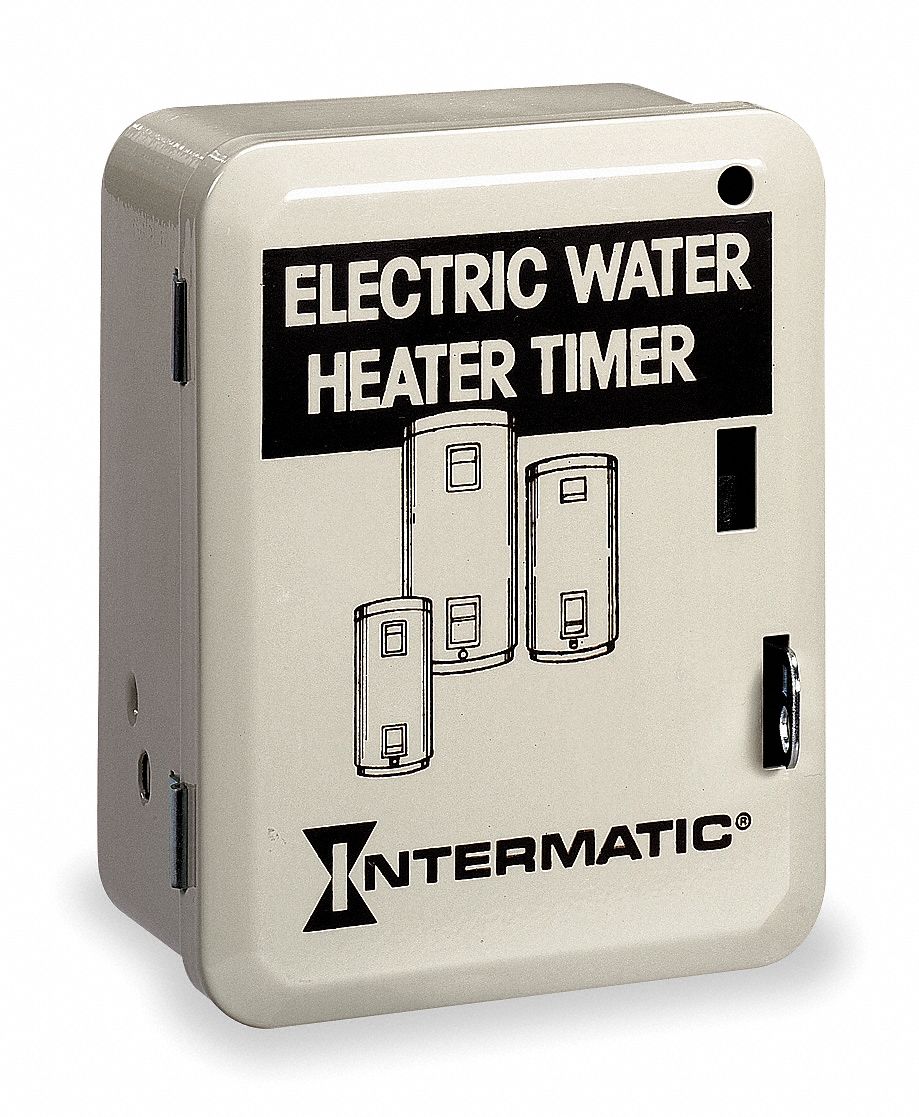 24 hr, 208-250V AC, Electromechanical Timer - 4A216|WH-21 - Grainger