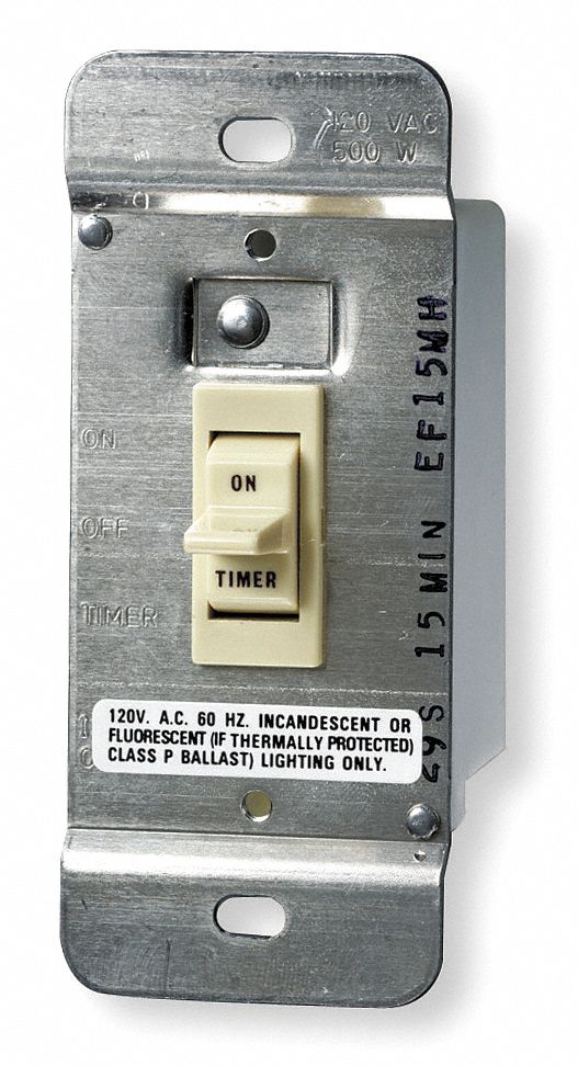 INTERMATIC, 15 min Setting, Wall Switch Timer - 4A219|EI15MH - Grainger