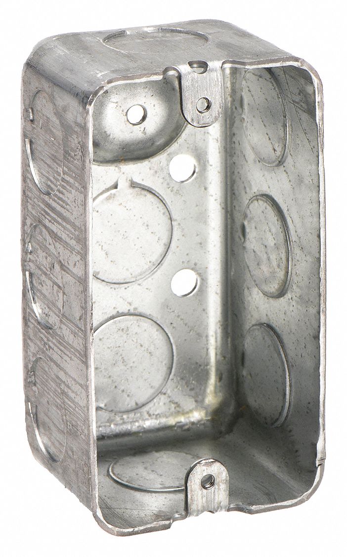 RACO, Steel, Steel Material & Nominal Size, Electrical Box - 4A238|660 ...