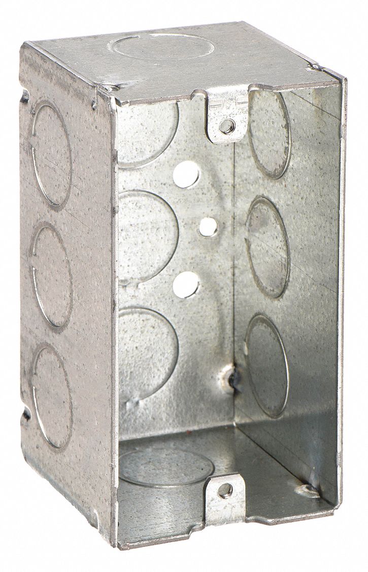 RACO, Steel, Steel Material & Nominal Size, Electrical Box - 4A239 ...