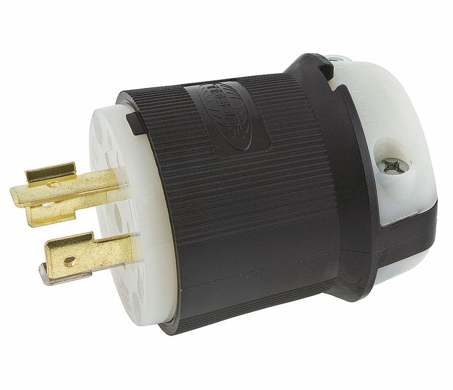 HUBBELL WIRING DEVICE-KELLEMS Enchufe 3 polos Fase 1 - Clavijas de ...