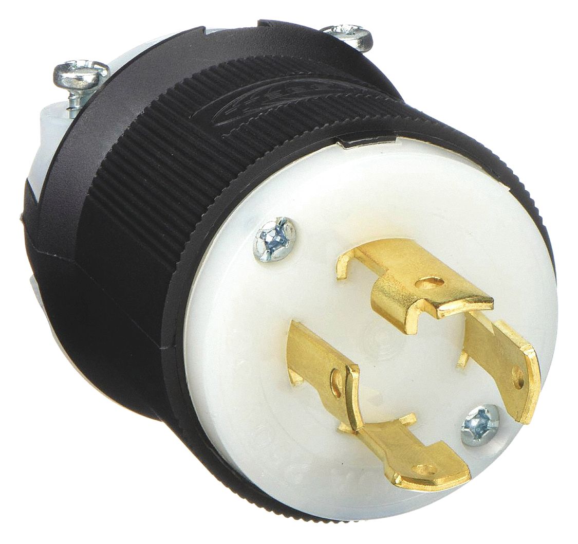 L15-30P, 250V AC, Locking Plug - 4A271|HBL2721 - Grainger