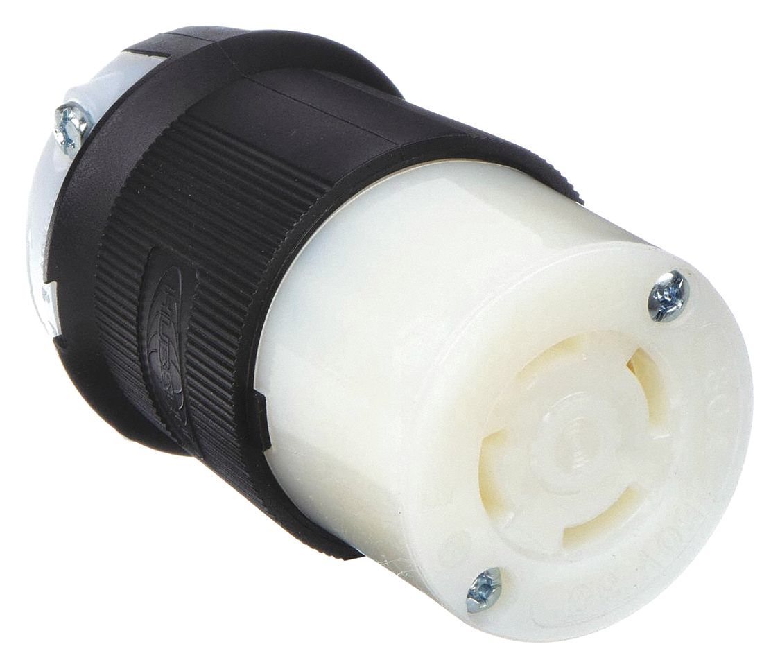 L15-30R, 30 A, Locking Connector - 4A272|HBL2723 - Grainger
