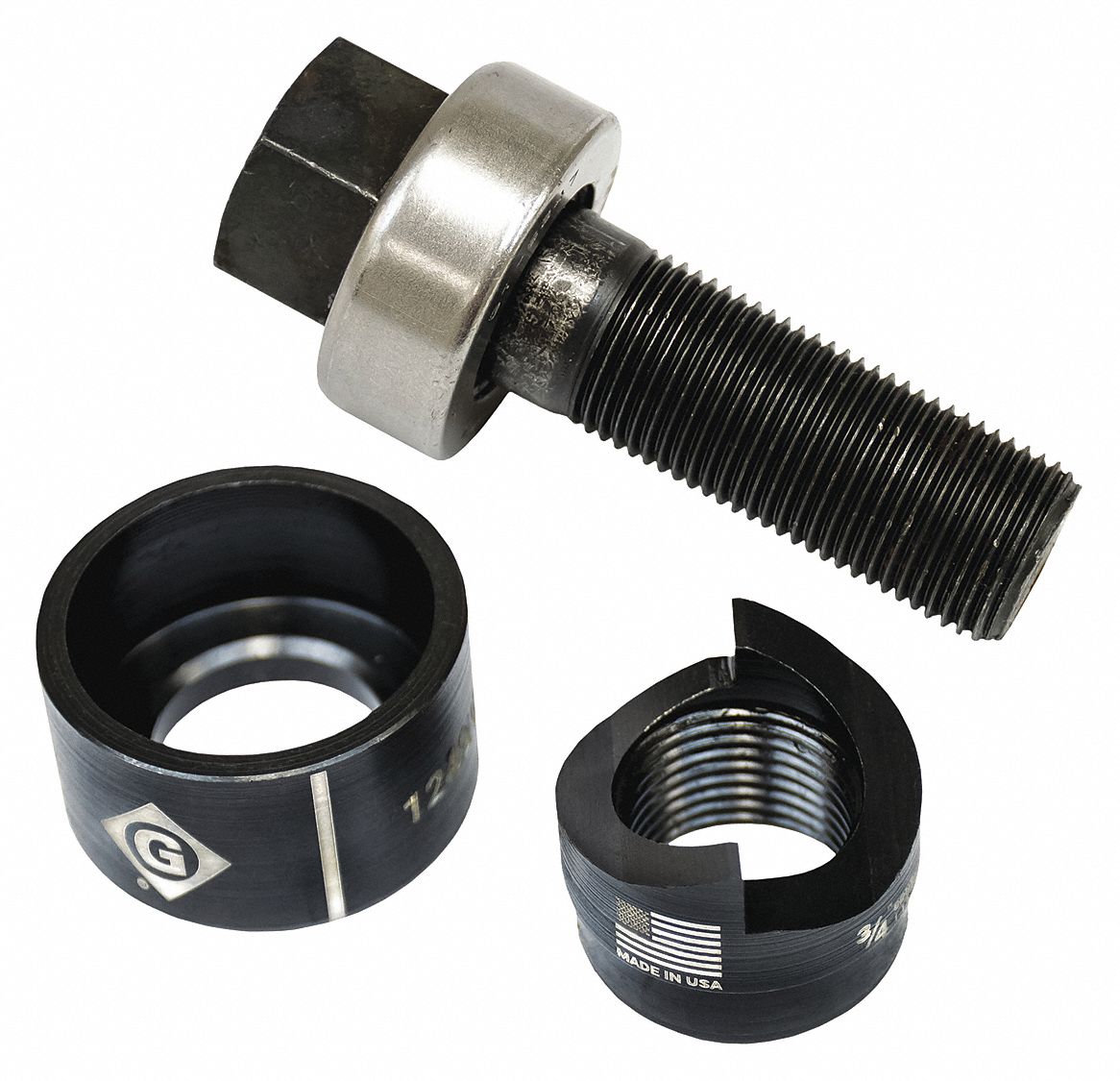 GREENLEE, 1.115 in Nominal Size, 7211BB-3/4, Knockout Punch - 4A737 ...