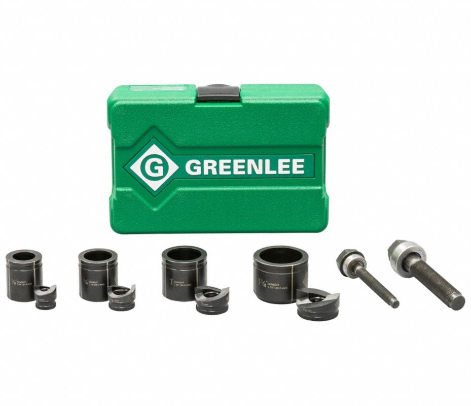 GREENLEE Juego d/Sacabocados,4 Punzones/Troqueles - 426TU1 | 7235BB ...