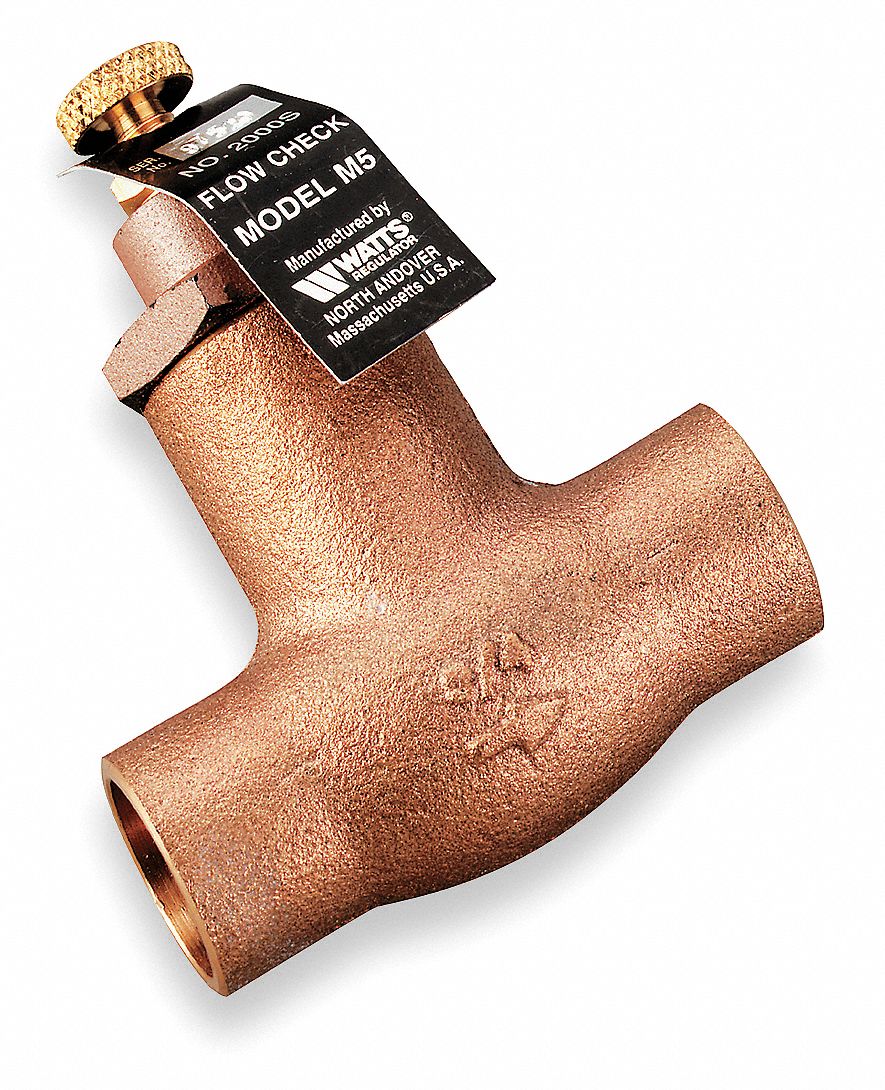 WATTS 3" Bronze Flow Check Valve - 4A816|2000S 3/4 - Grainger