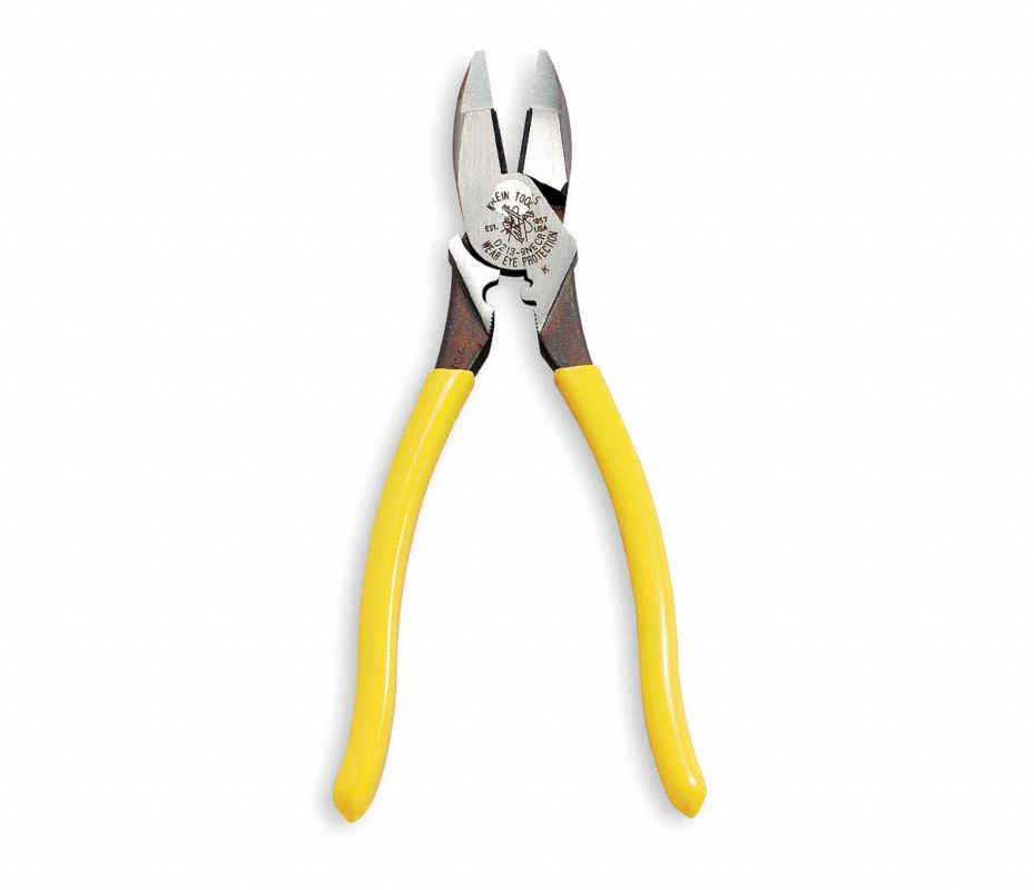 KLEIN TOOLS Pinzas de Electricista 9-3/8" - 28A391 | D213-9NECR ...