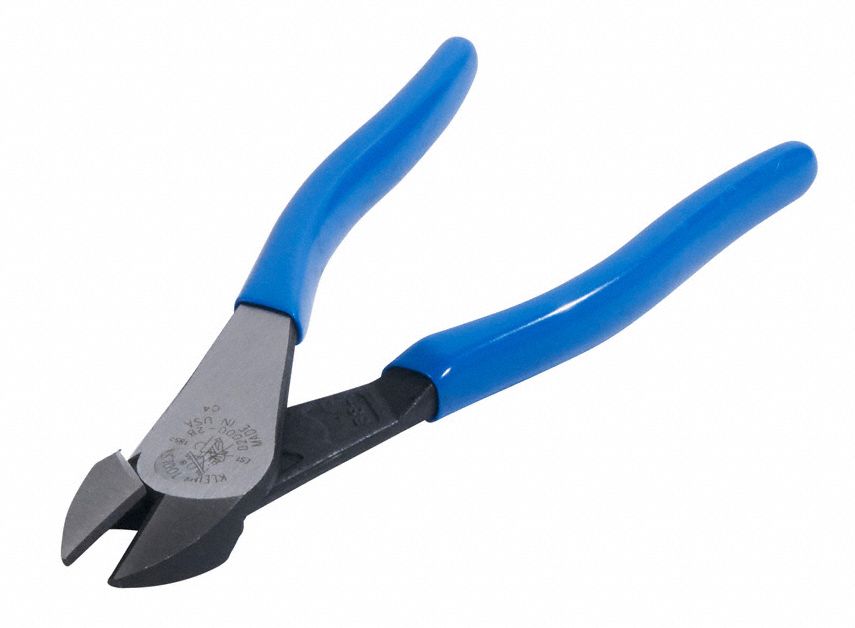 KLEIN TOOLS High Leverage Diagonal Cutting Plier: Std, Straight, Oval ...