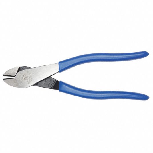 KLEIN TOOLS High Leverage Diagonal Cutting Plier: Std, Straight, Oval ...