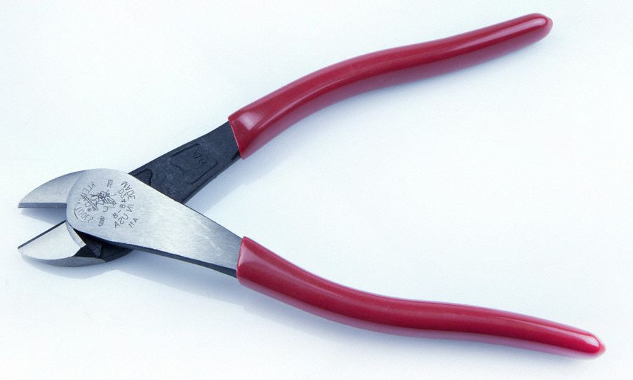 KLEIN TOOLS High Leverage Diagonal Cutting Plier: Std, Straight, Oval ...