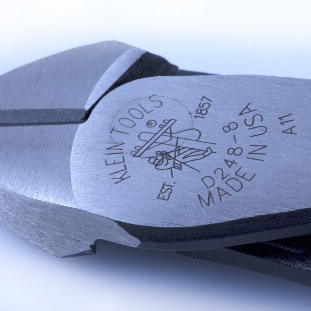 KLEIN TOOLS High Leverage Diagonal Cutting Plier: Std, Straight, Oval ...