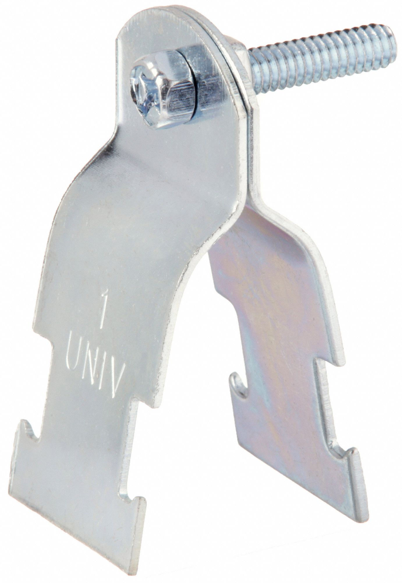 Steel, Electroplated, Conduit Strap Clamp - 4A984|V111 1EG - Grainger