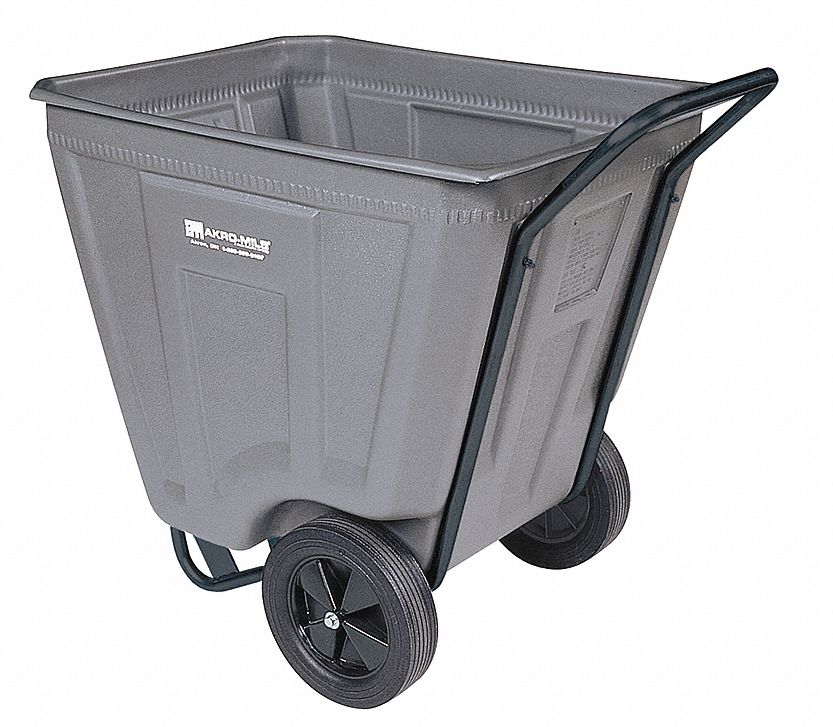 Gray, Cube Truck, 8.4 cu ft, 300 lb Load Capacity - Grainger