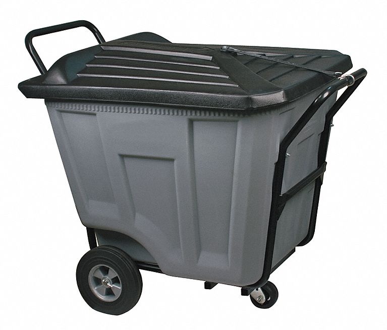 Gray, Cube Truck, 11.6 cu ft, 450 lb Load Capacity - Grainger
