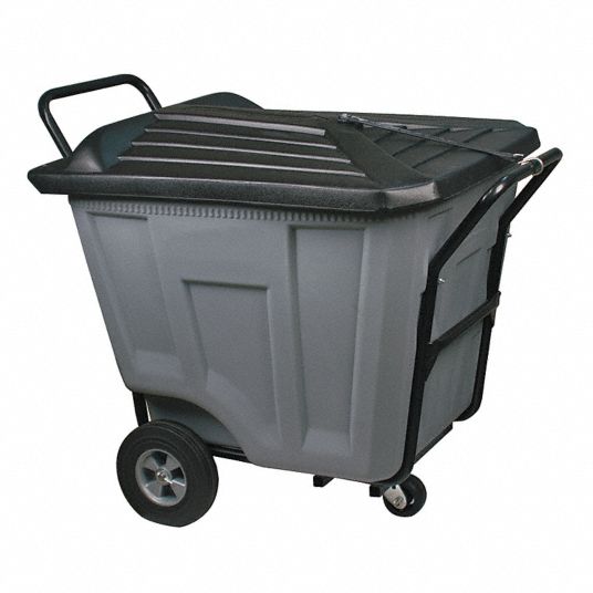 Gray, Cube Truck, 11.6 cu ft, 450 lb Load Capacity - Grainger