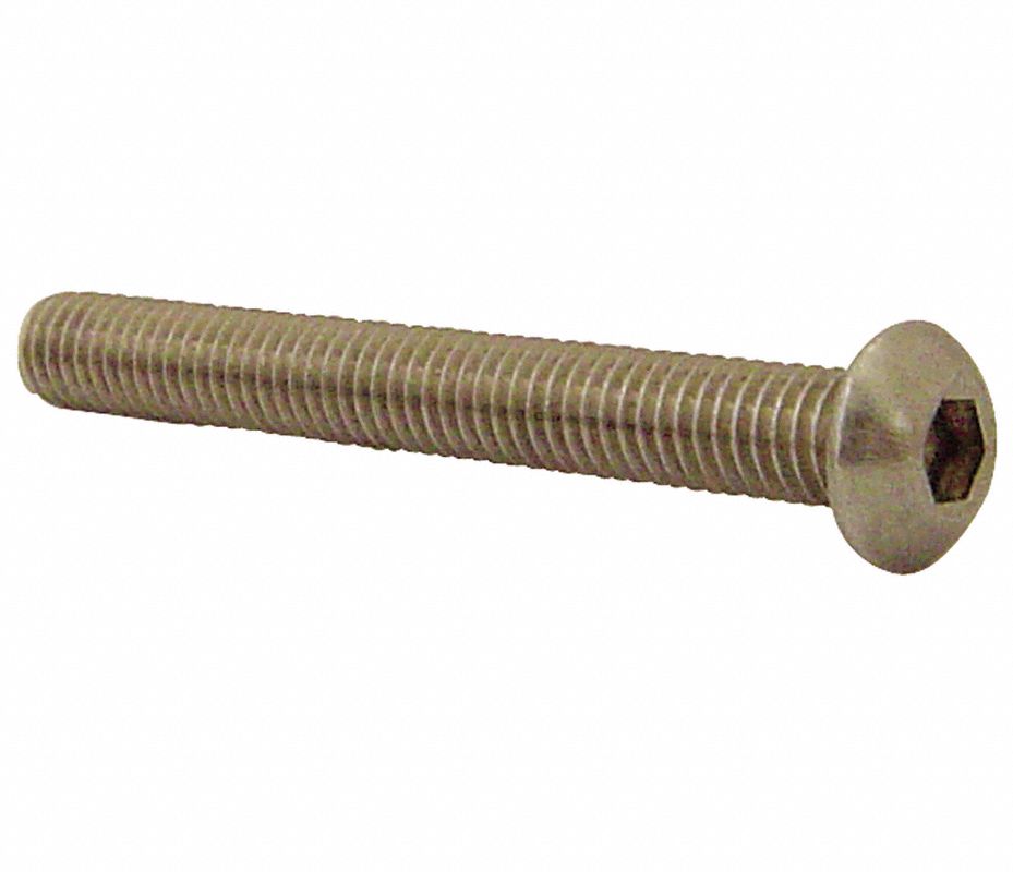 CLAVOS NACIONALES Tornillo de Cabeza Hueca,Redonda,M6-1.0,40mm Long ...