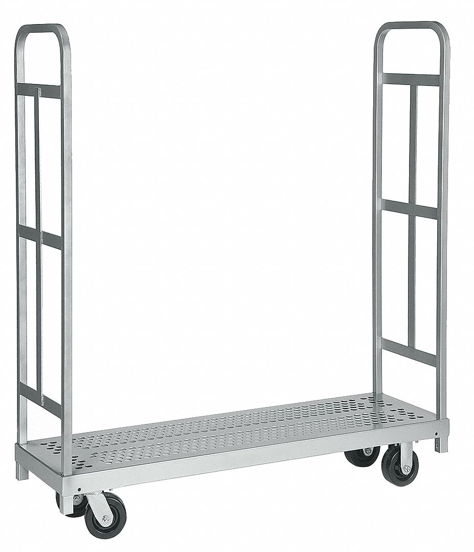 RAYMOND PRODUCTS, 1,500 lb Load Capacity, (4) Swivel, Narrow Steel-Deck ...