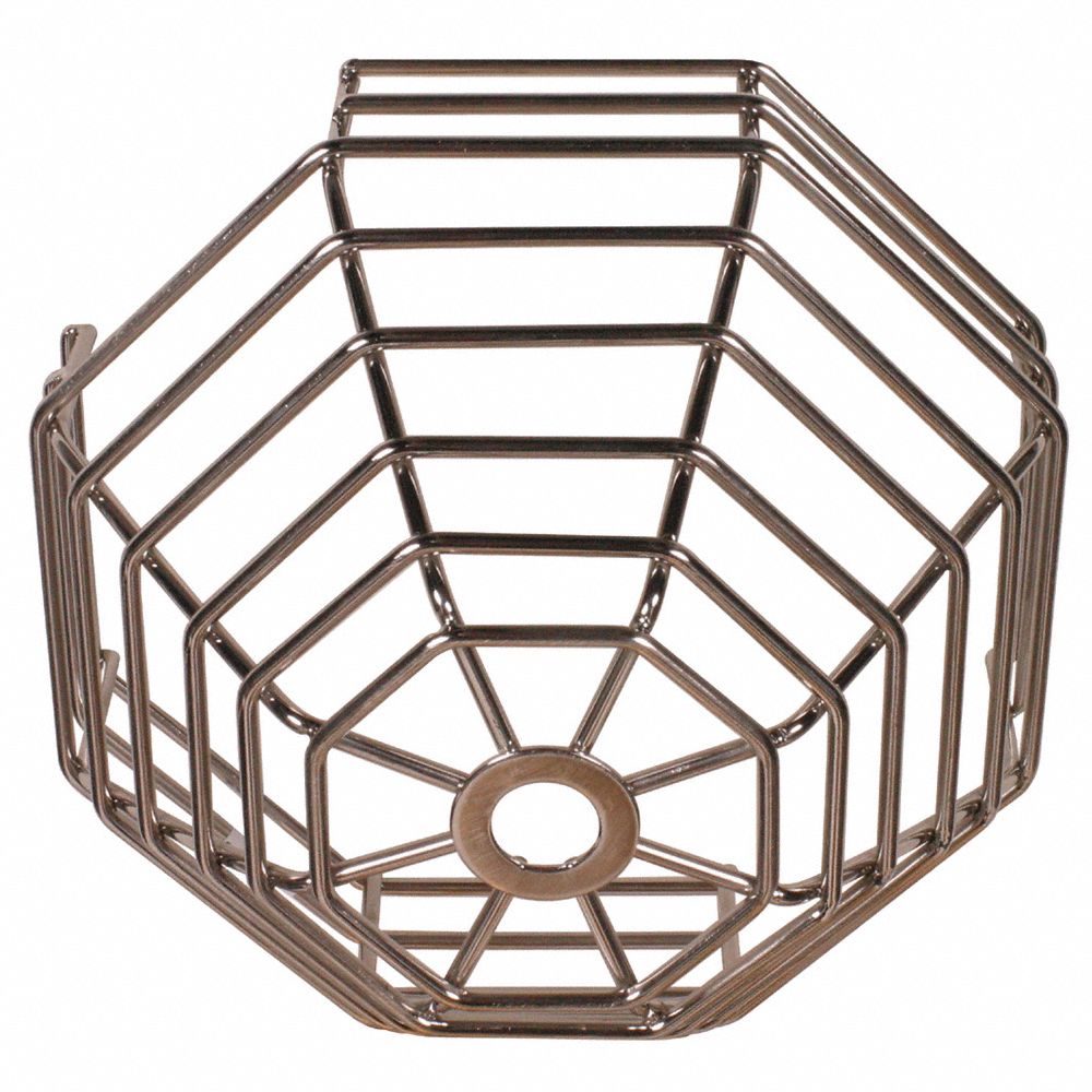 SAFETY TECHNOLOGY INTERNATIONAL Smoke Detector Guard: Stainless Steel ...